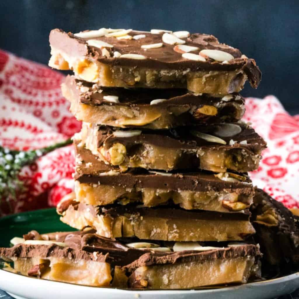 Old Fashioned English Butter Toffee (Plugra Butter Recipe!) - The ...