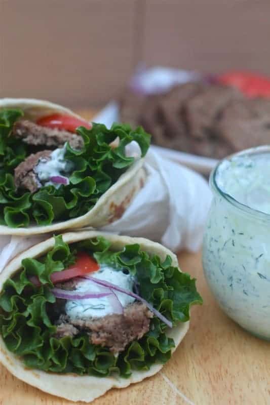 How To Make Homemade Gyro Sandwiches - The Seaside Baker