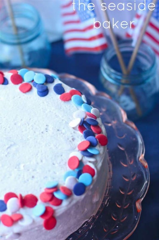 Patriotic Cake - The Seaside Baker