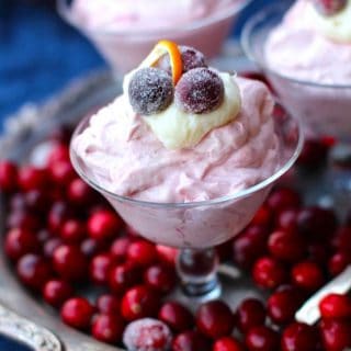 Cranberry Mousse - The Seaside Baker