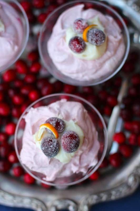 Cranberry Mousse - The Seaside Baker