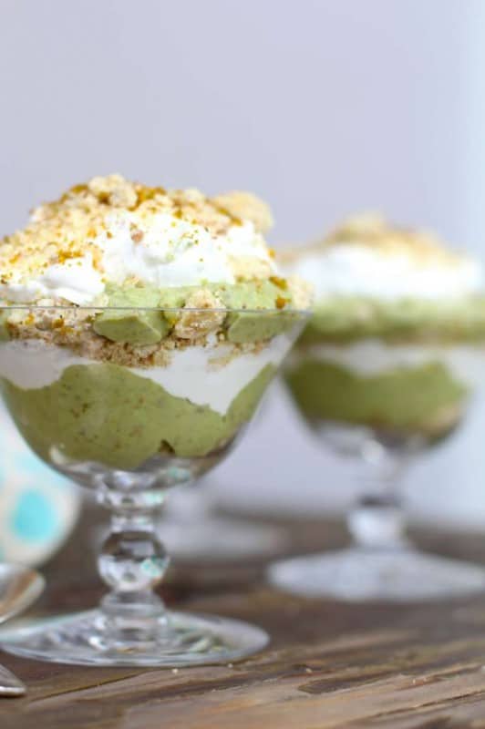 Homemade Pistachio Pudding Parfaits - The Seaside Baker