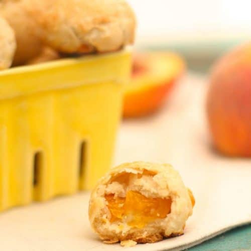 Peach Pie Bites - The Seaside Baker