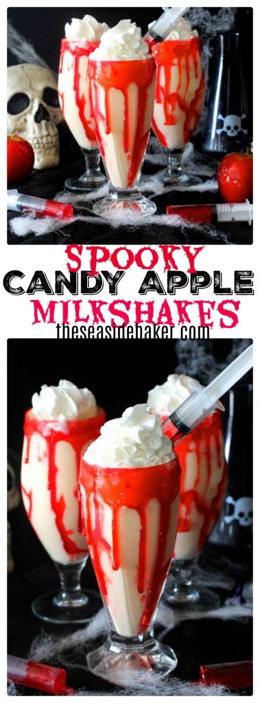Vampire Apple Pie Milkshakes - The Seaside Baker