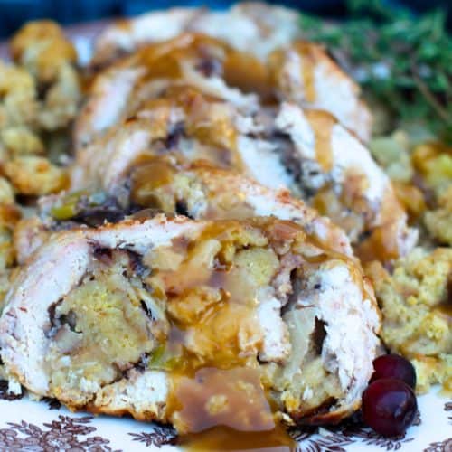 Thanksgiving Turkey Roulade - The Seaside Baker
