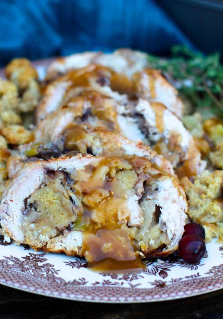 Thanksgiving Turkey Roulade - The Seaside Baker