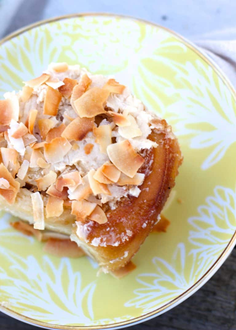 Coconut Sweet Rolls - The Seaside Baker