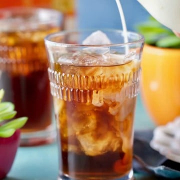 Coconut Iced Coffee- with Dunkin' Donuts Cold Brew Coffee - The Seaside ...
