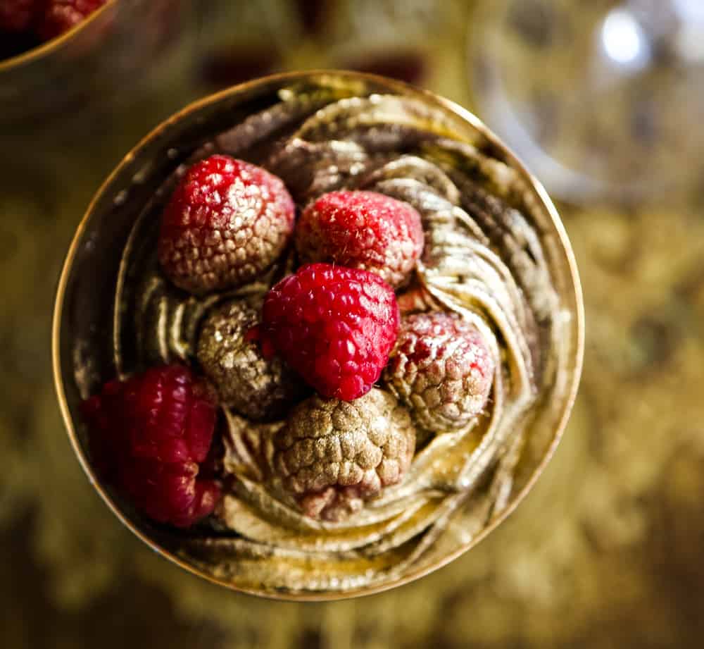 Raspberry Chocolate Mousse Cups- A Decadent Dessert - The Seaside Baker