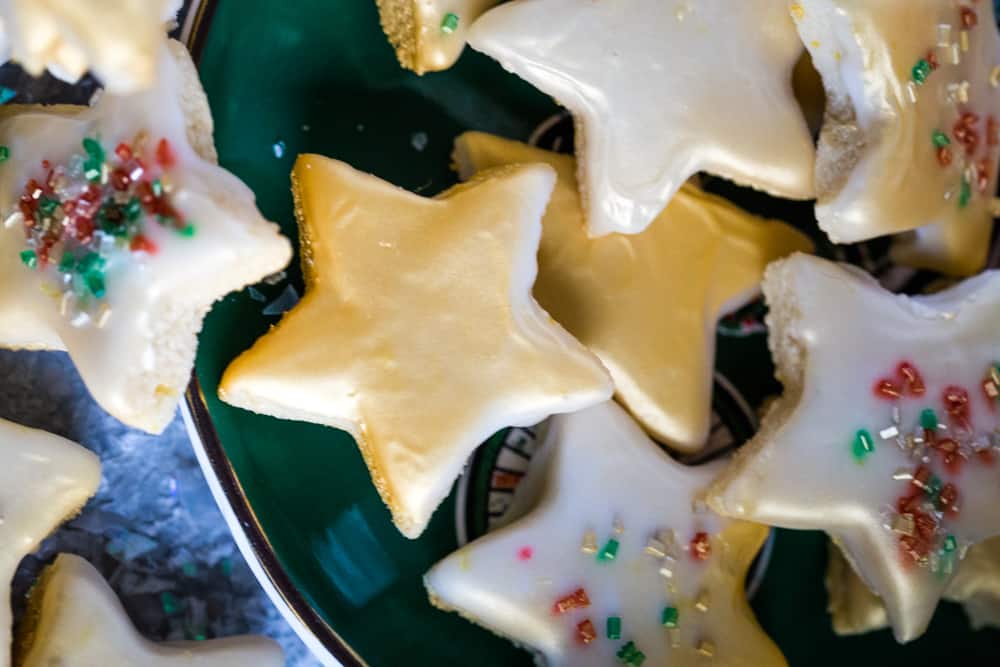 Gluten Free Lemon Star Cookies - The Seaside Baker