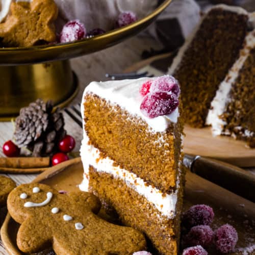 Gingerbread Layer Cake - The Seaside Baker