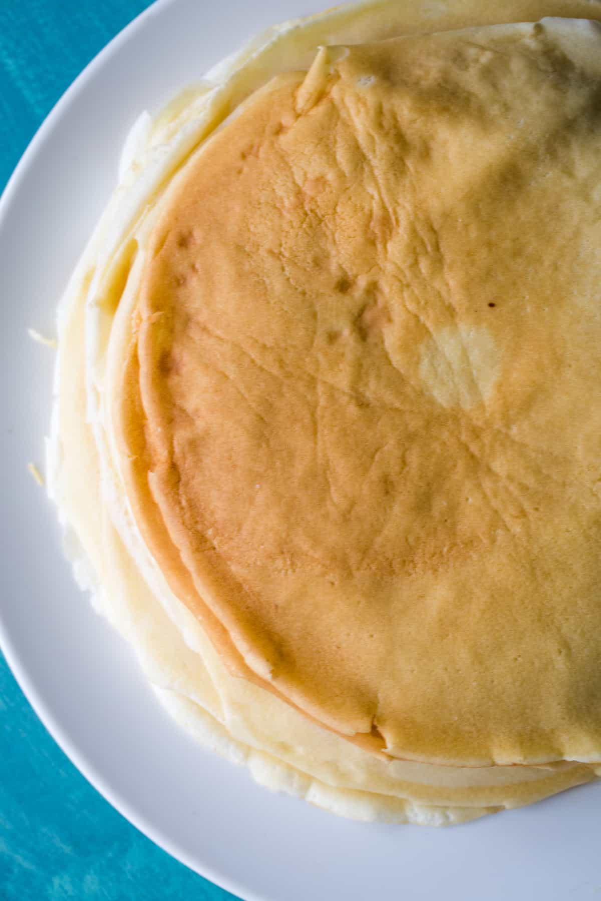 Chicken Broccoli Stuffed Crepe Casserole - The Seaside Baker