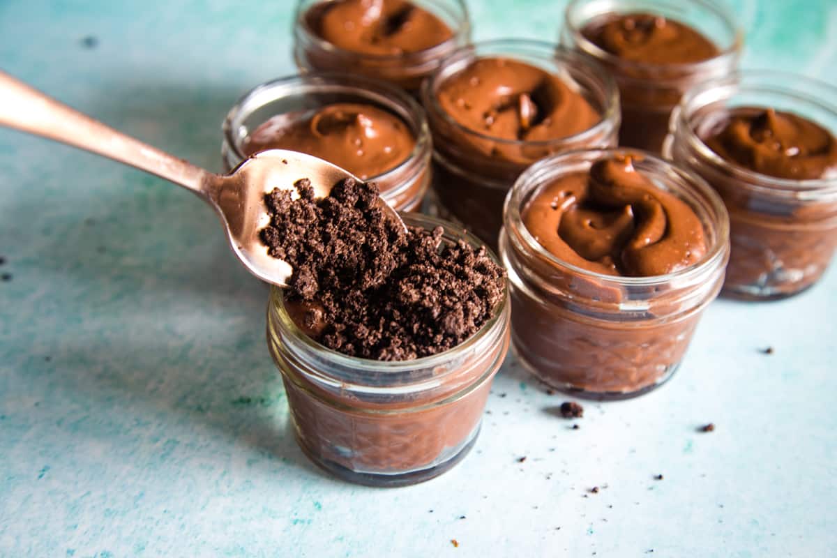 Garden Pudding Cups - The Seaside Baker