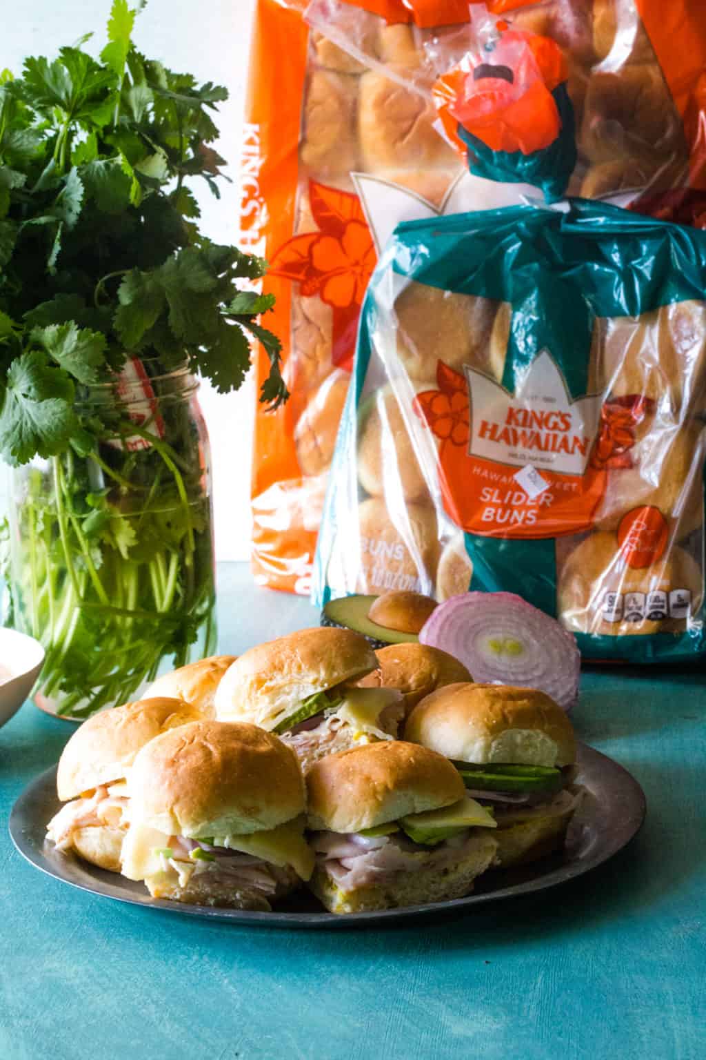 Avocado Turkey Sliders with Chipotle Dipping Sauce - The Seaside Baker