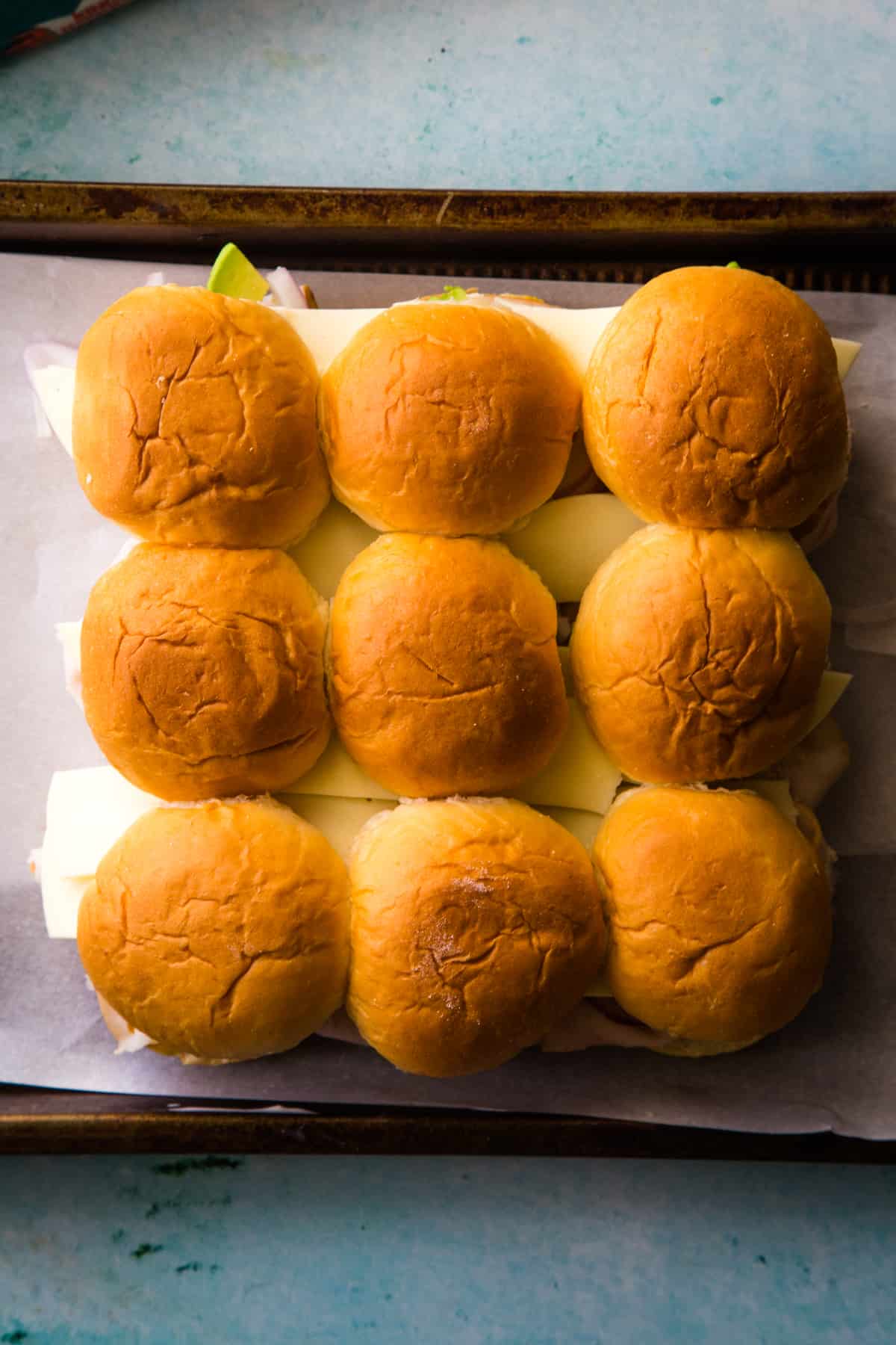 Avocado Turkey Sliders with Chipotle Dipping Sauce - The Seaside Baker