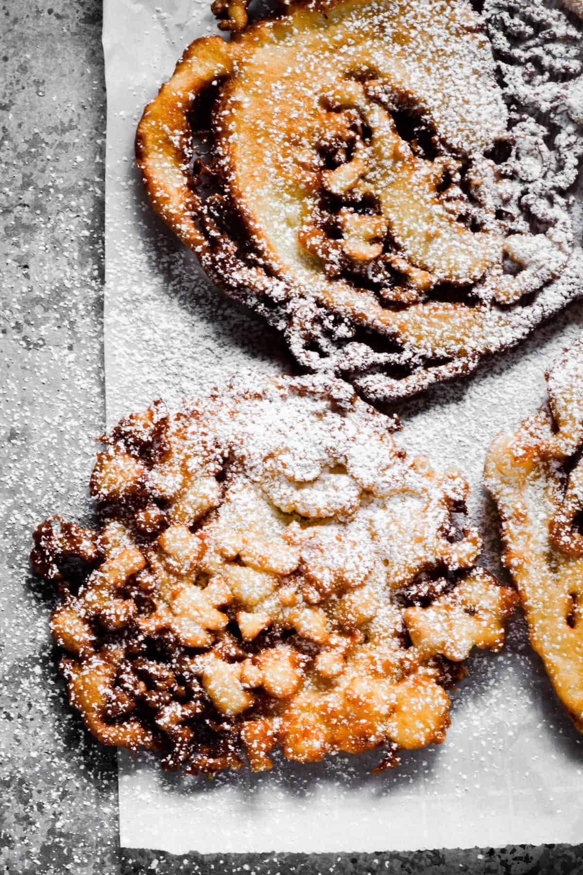 Carnival Funnel Cake - The Seaside Baker