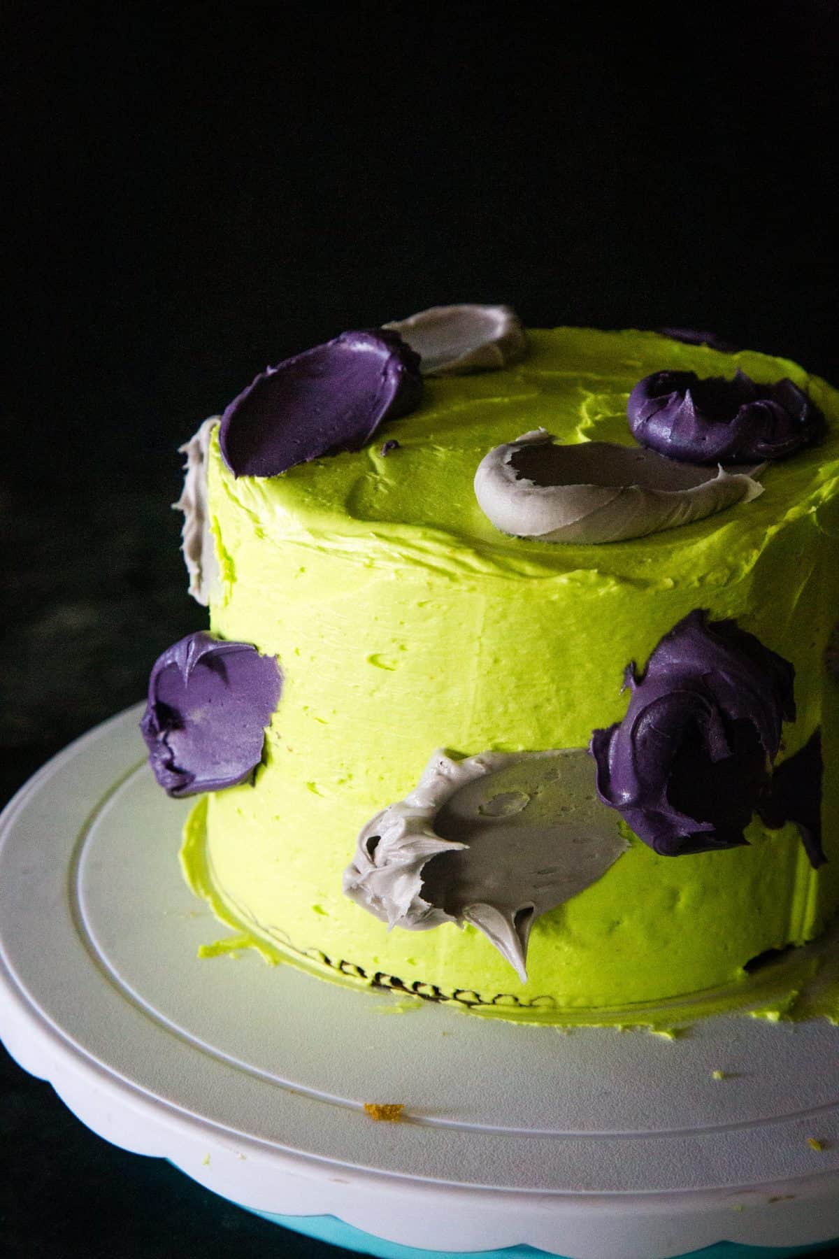 Monster Halloween Cake - The Seaside Baker