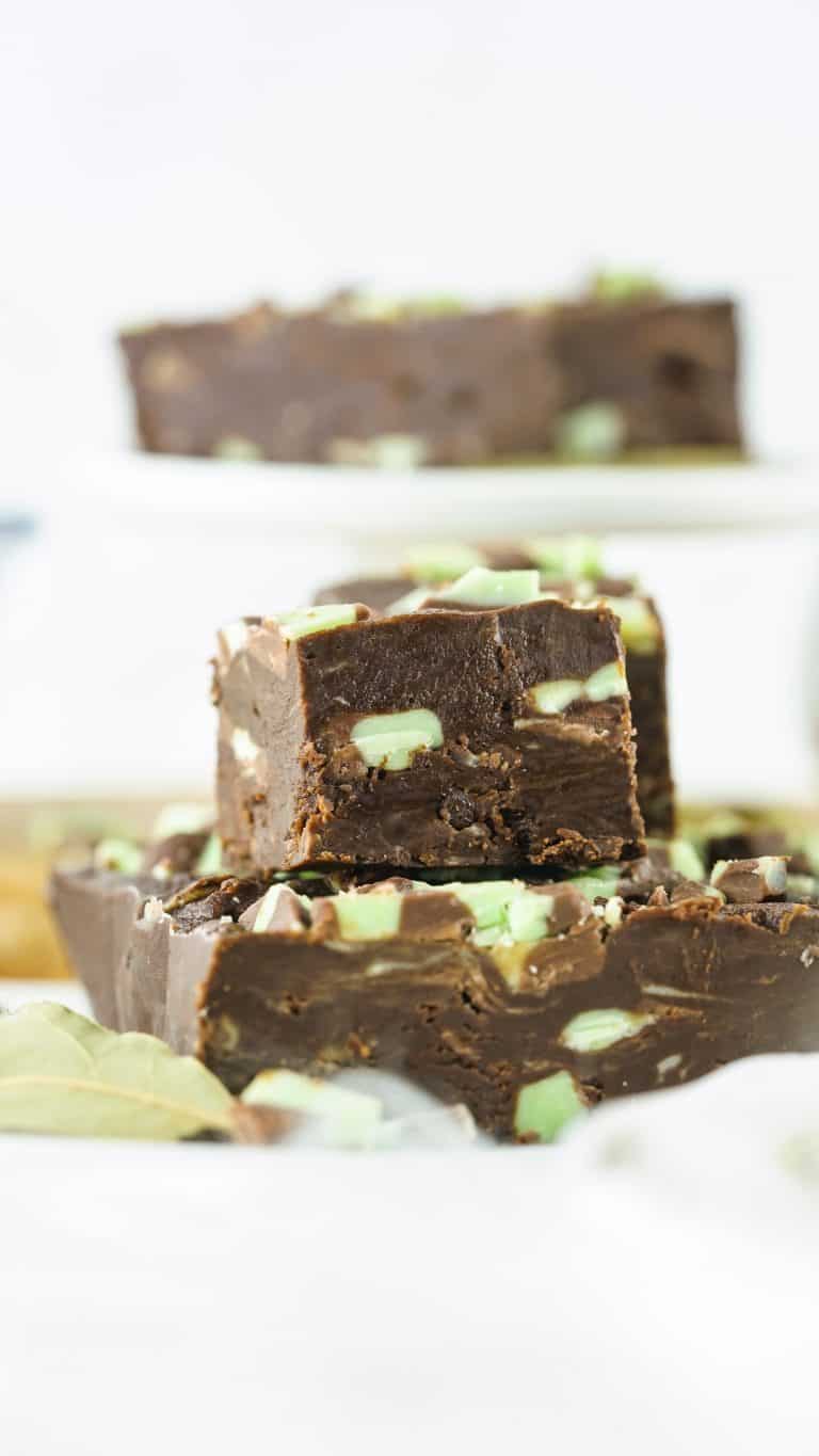 Mint Chocolate Fudge - The Seaside Baker