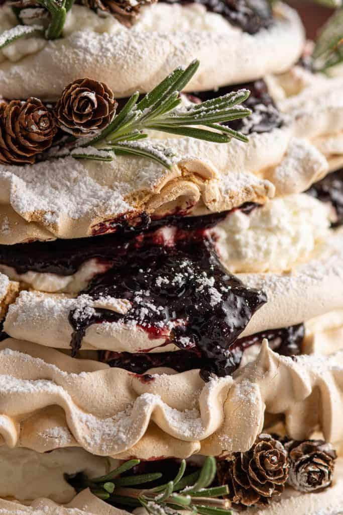 Cherry Pavlova Tree - The Seaside Baker