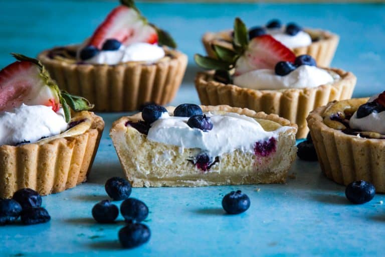 Cream Cheese Fruit Tarts - The Seaside Baker