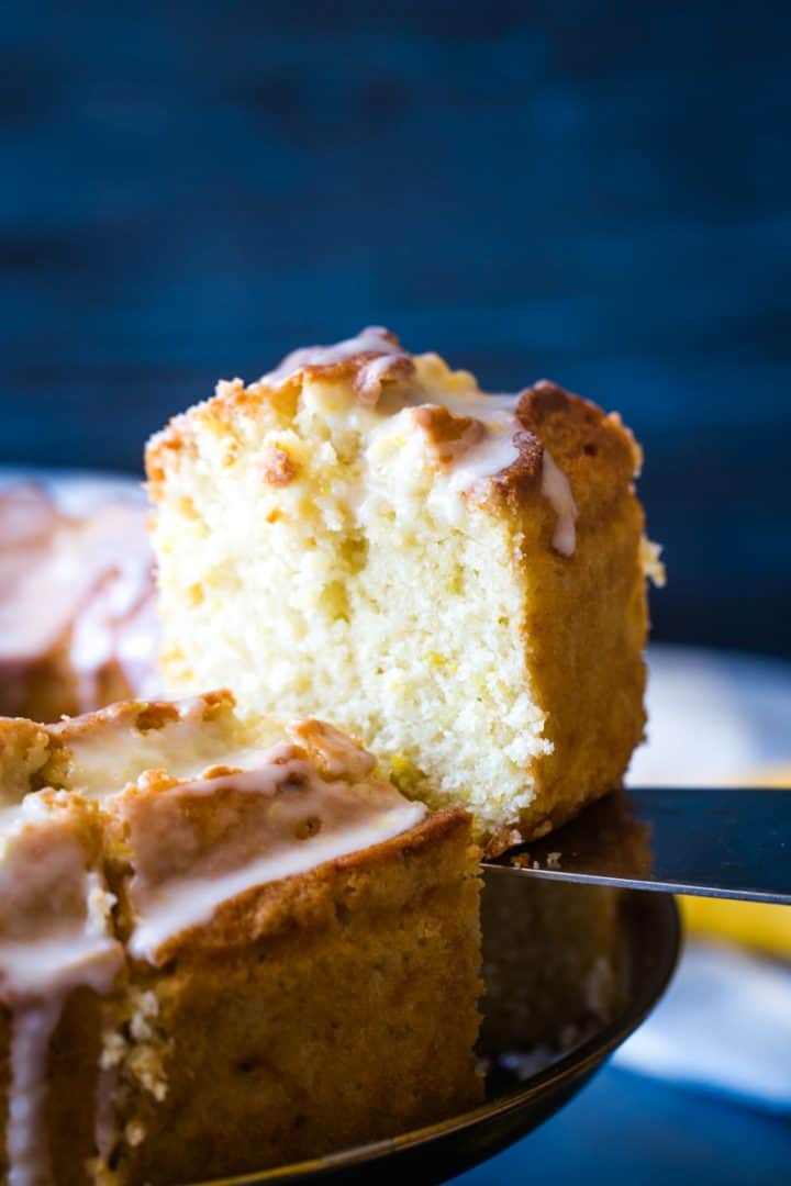 Yellow Squash Cake - The Seaside Baker