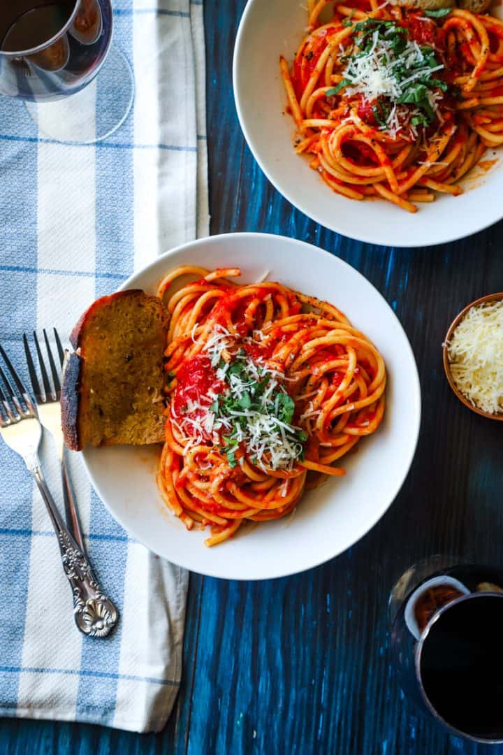 The Best Pasta Sauce Recipe - The Seaside Baker