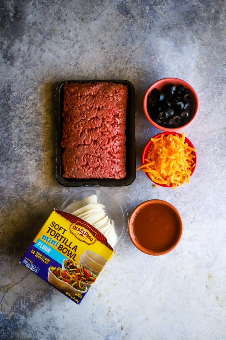 Beef Enchilada Taco Boats - The Seaside Baker