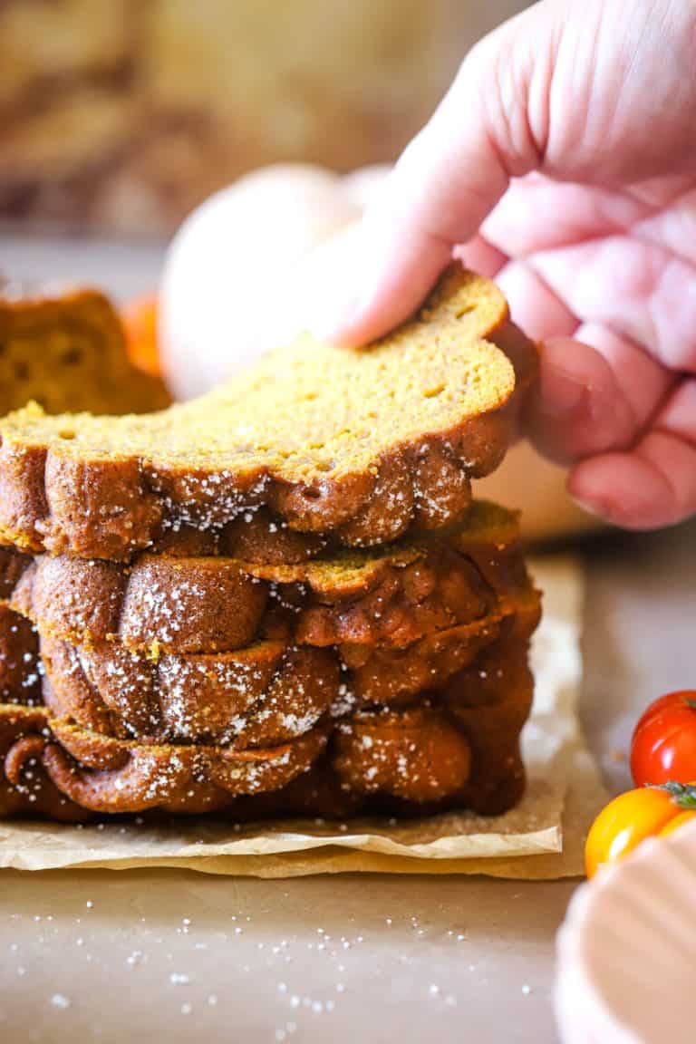 Leftover Pumpkin Pie Filling Bread - The Seaside Baker