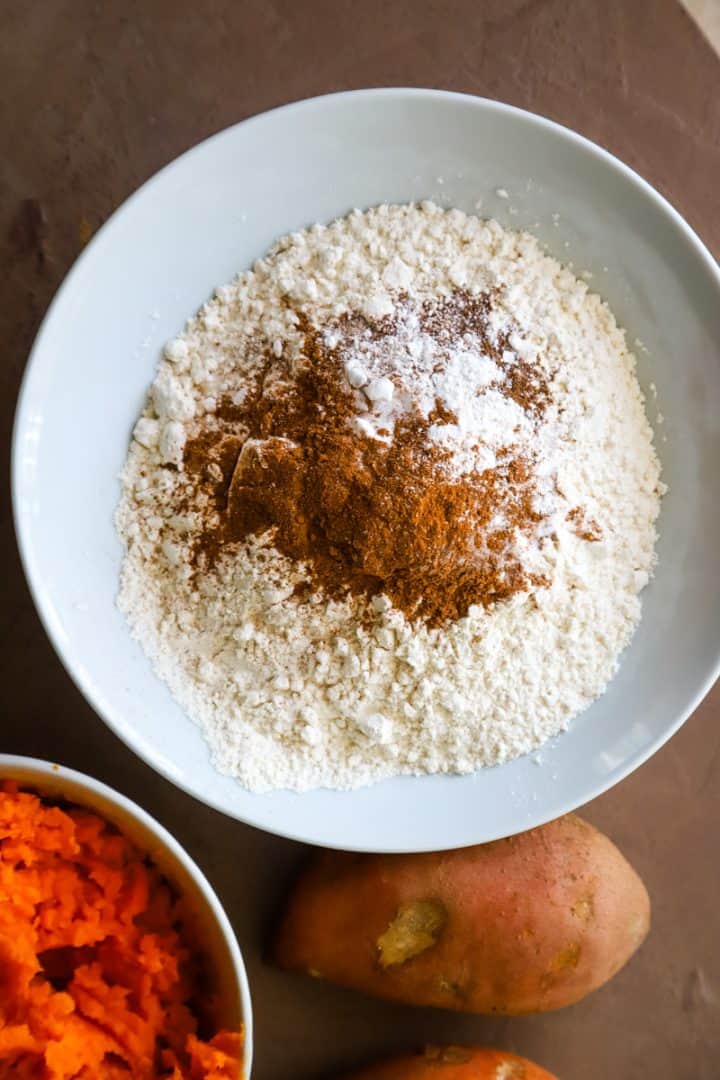 Sweet Potato Layer Cake with Marshmallow Frosting - The Seaside Baker