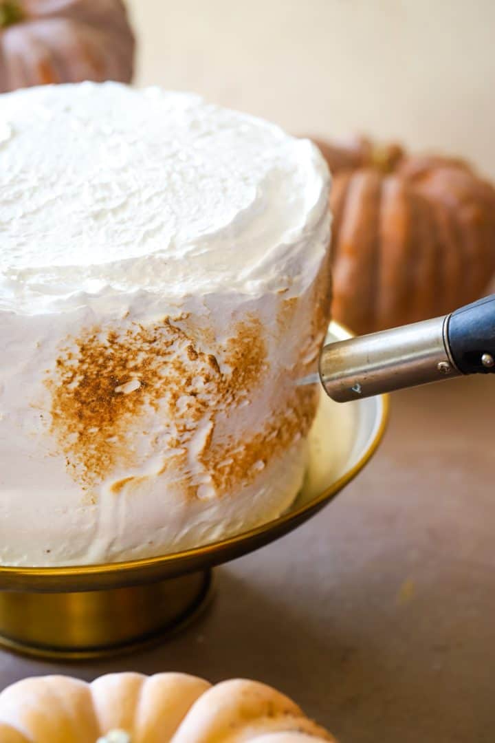 Sweet Potato Layer Cake with Marshmallow Frosting - The Seaside Baker