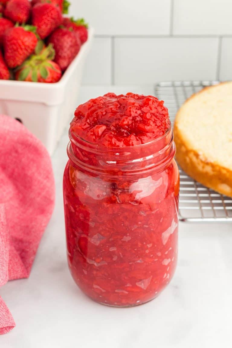 How To Make An Easy Strawberry Cake Filling Recipe - The Seaside Baker