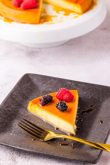 How To Make The Best Caramel Flan Cake Recipe - The Seaside Baker